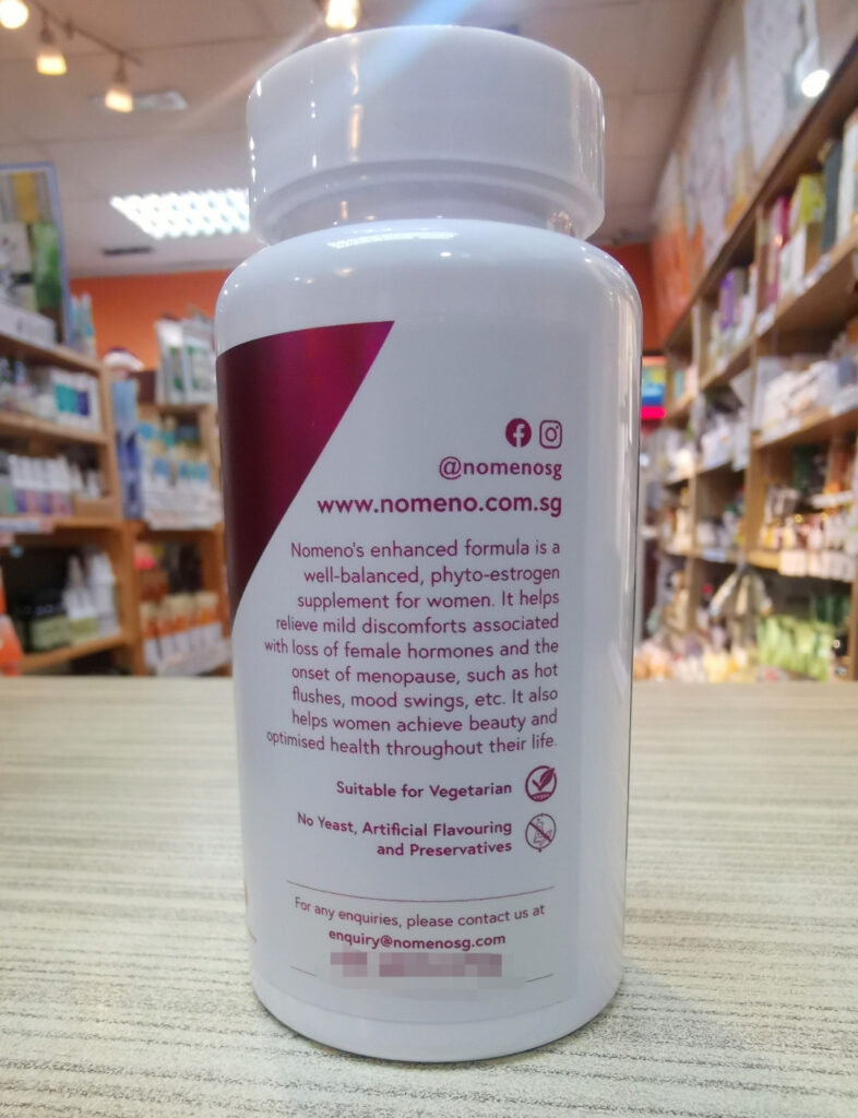 NOMENO Enhanced 60 capsules - Nontoxic Wellness SHOP